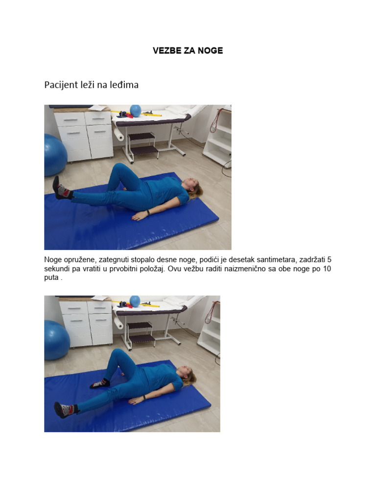 Vezbe Za Noge | PDF