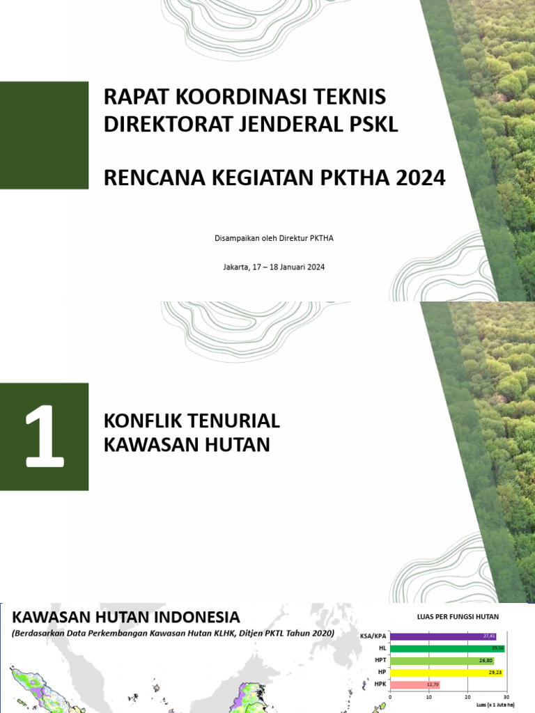 Penanganan Konflik Tenurial Hutan 2024 | PDF