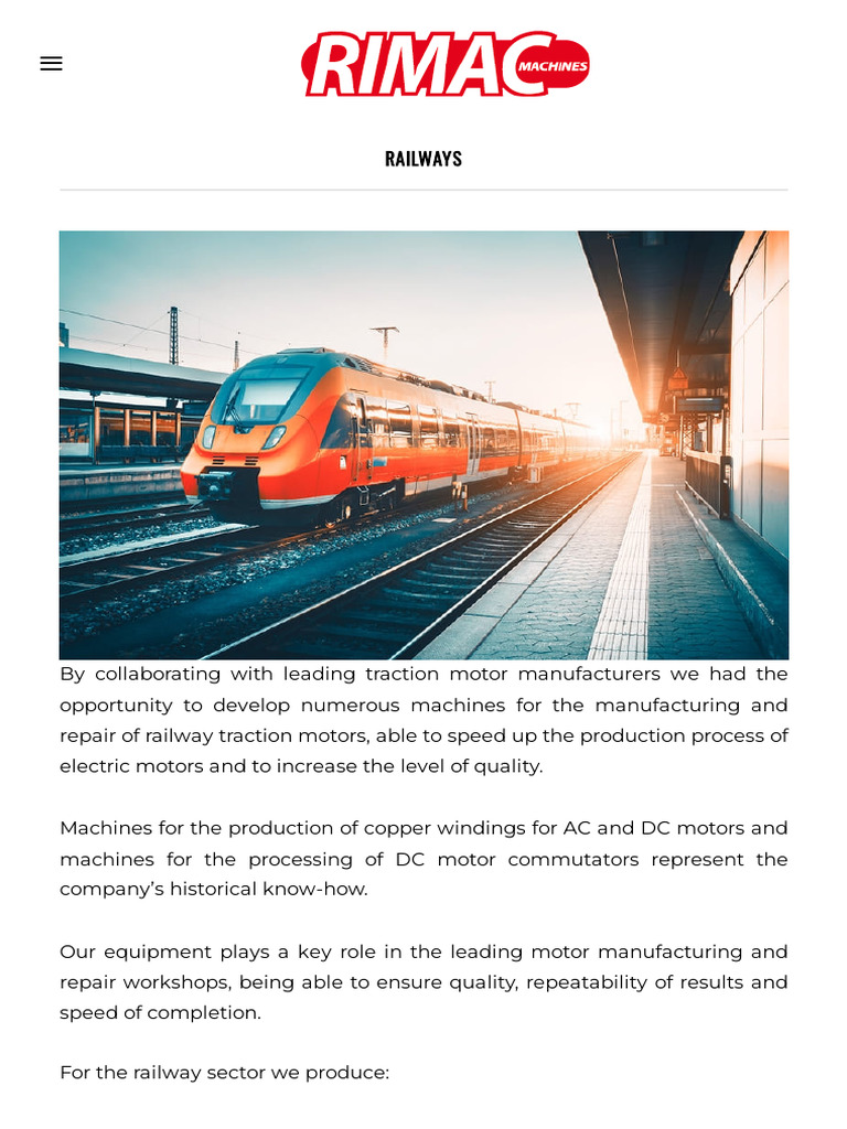 Rimac Machines | PDF