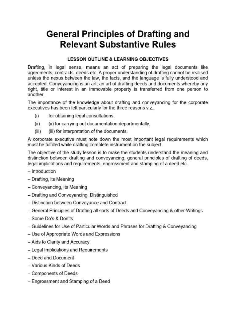 DPC Iii | PDF | Conveyancing | Deed