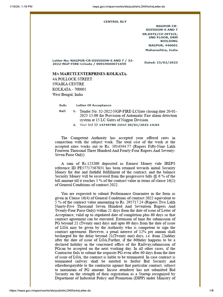 Fire alarm LOA NGP (1) | PDF | Switch | Manufactured Goods