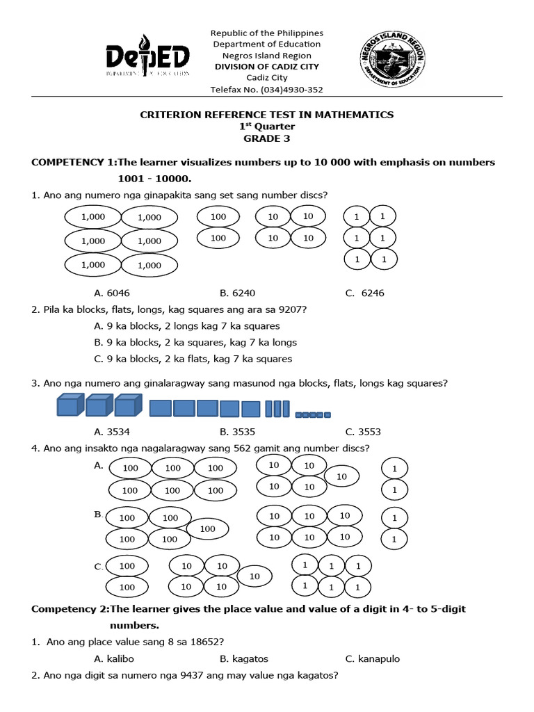 CRT G-3 1st Quarter | PDF