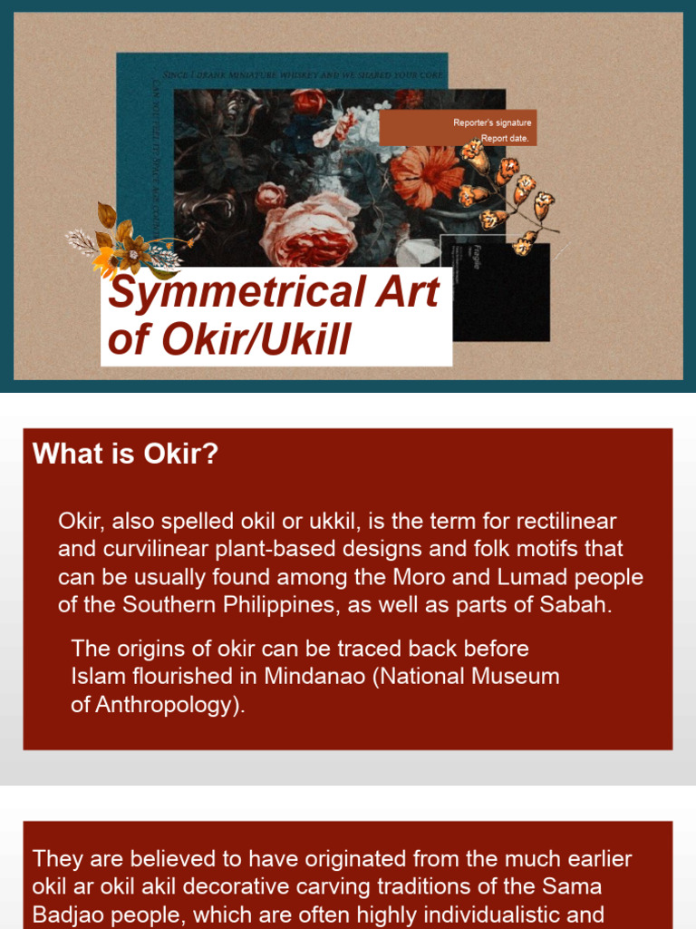 Understanding Okir Art Motifs | PDF | Decorative Arts | Ornaments