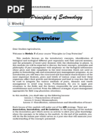 GENERAL ENTOMOLOGY Module PDF | PDF | Insects | Arthropods