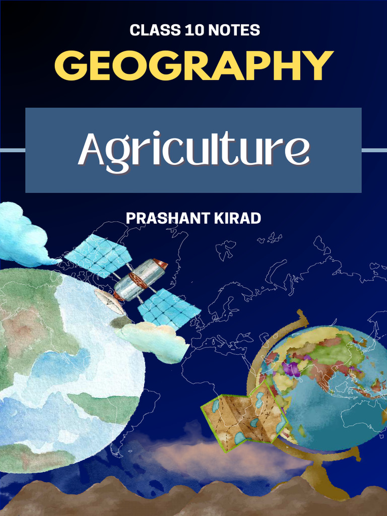 Agriculture (Prashant Kirad) | PDF | Agriculture | Intensive Farming