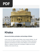 Sikh Gurus Timeline and Contributions | PDF