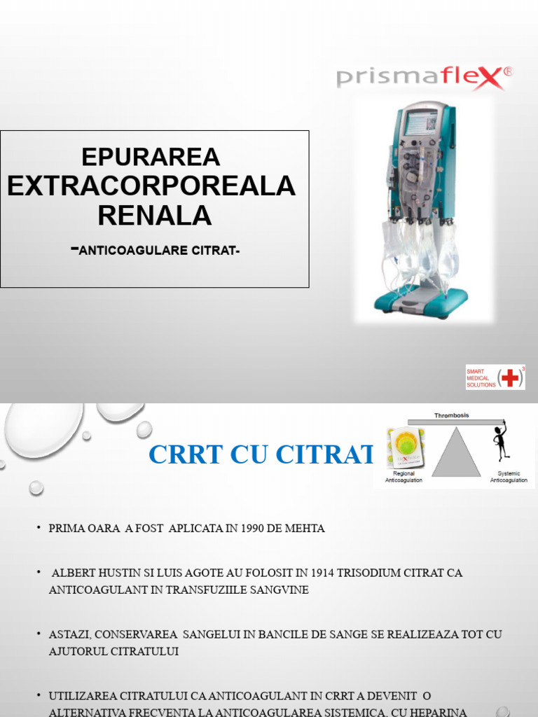CRRT Cu Citrat | PDF | Organ (Anatomy) | Diseases And Disorders