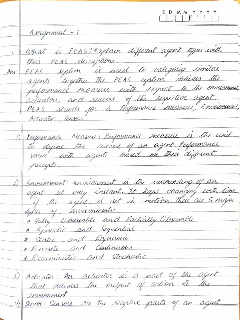 AAI Assignment1 | PDF