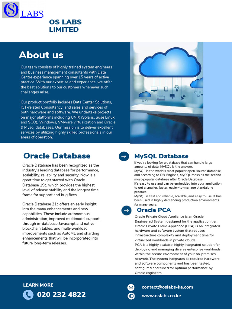 OS FLYER | PDF | Cloud Computing | Analytics