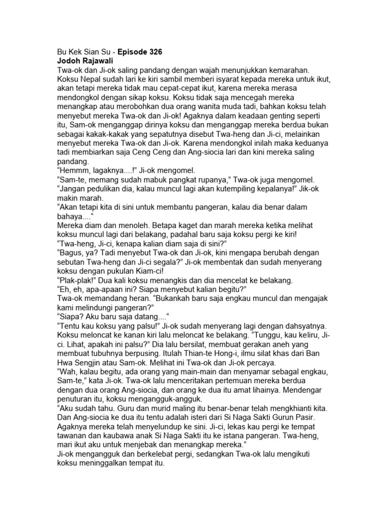 Jodoh Rajawali. 14 | PDF