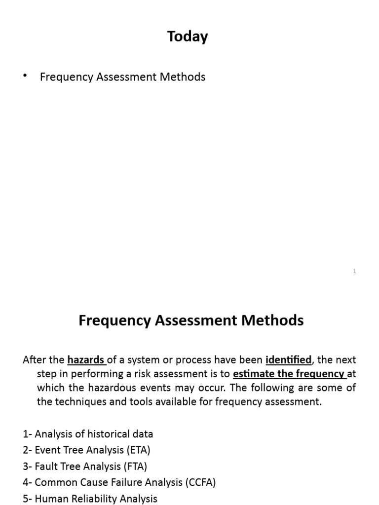 Lecture 07 Risk Analysis Download Free Pdf Reliability Engineering
