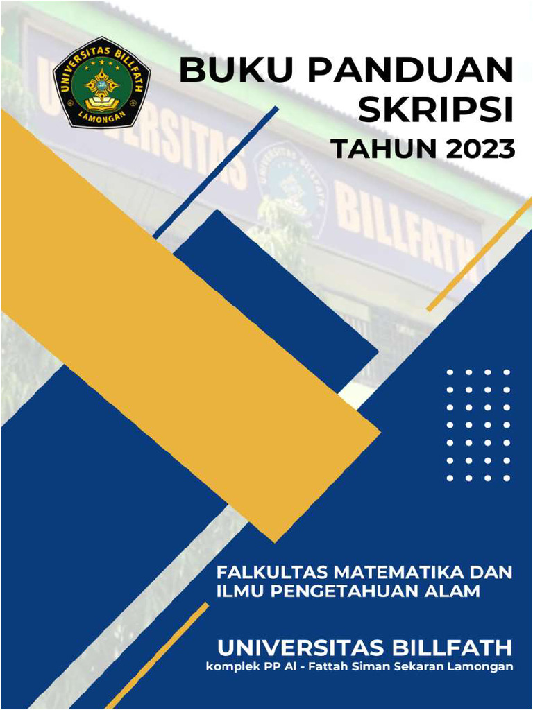 Panduan Skripsi Fmipa 2023 | PDF