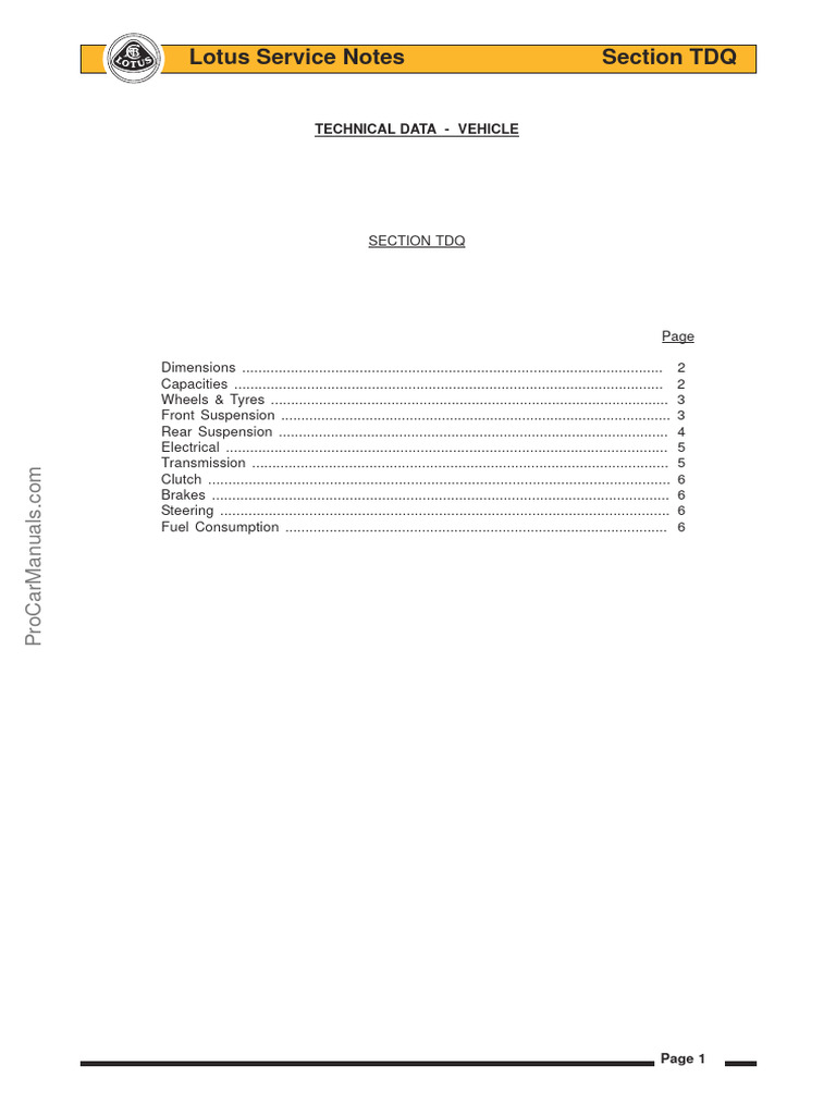 02 TDQ Technical Data Vehicle 06 02 Update | PDF | Manual Transmission ...