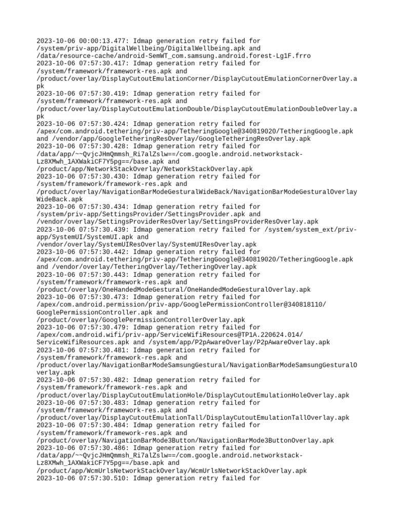 lom_log | PDF | Android (Operating System) | Computing Platforms