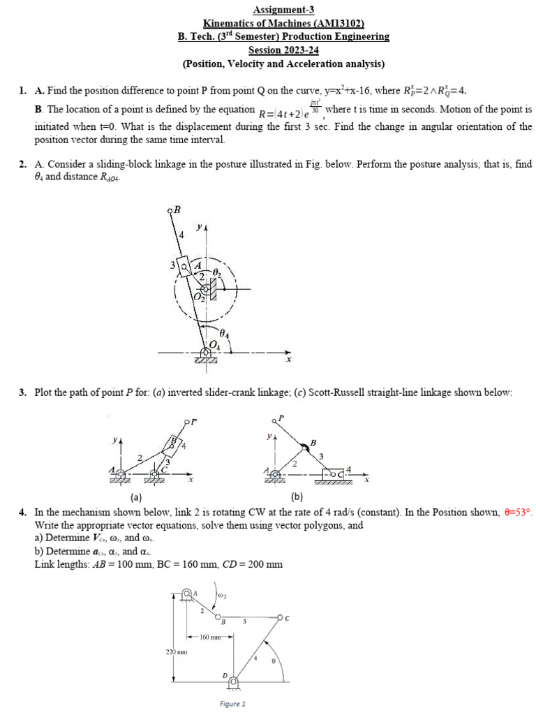 Assignment 3 | PDF | Velocity | Acceleration