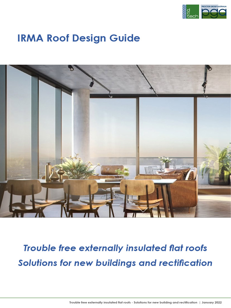 IRMA Roof Design Guide Overview | PDF | Roof | Building Insulation