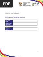 Nedbank Foundation CSI Funding Application Form 2024 | PDF | Nonprofit ...