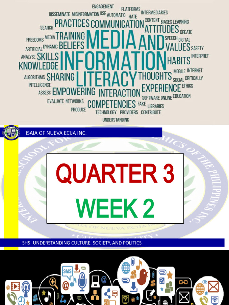 Media and Information Literacy Week 2 | PDF | Social Media | Popular ...