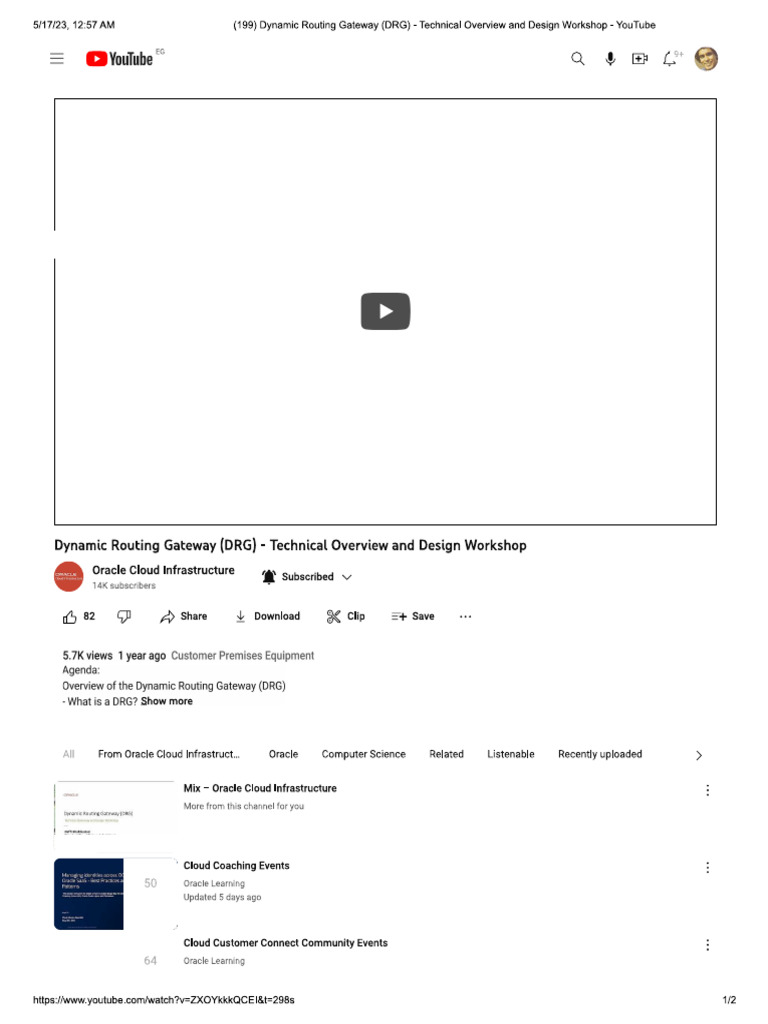 Dynamic Routing Gateway | PDF