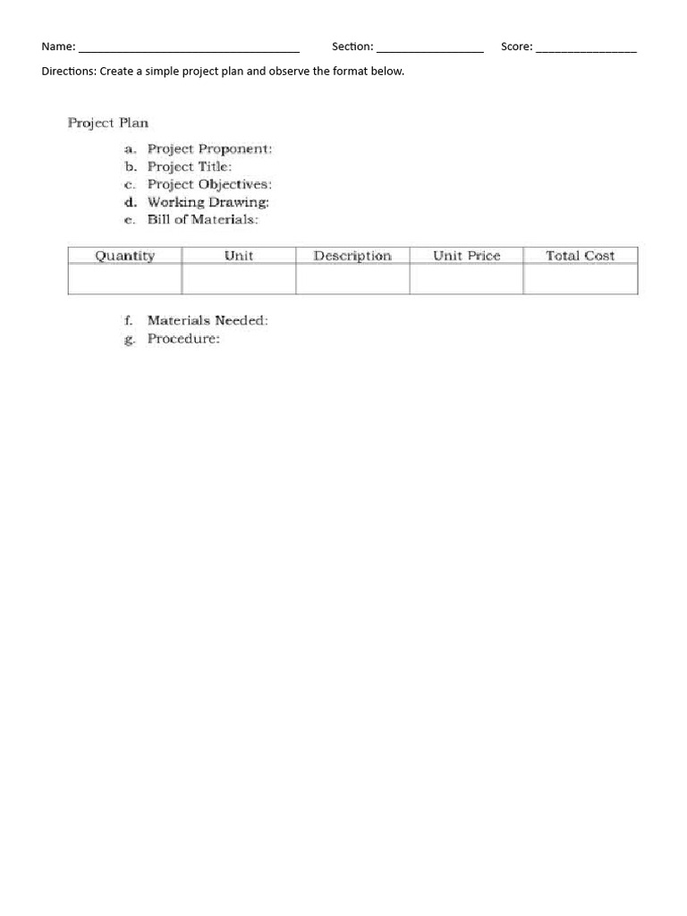 TLE-IA Project Plan | PDF