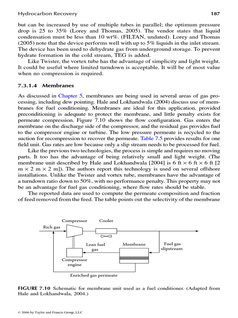 Trace Component Recovery in Natural Gas | PDF | Natural Gas Processing ...
