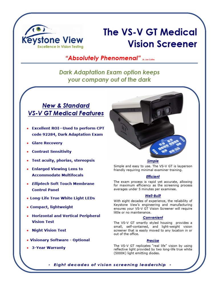 VS-V GT Medical Brochure 2015 | PDF