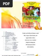 Tarp Intramurals 2025 | PDF