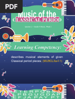 Q2-PPT-Music 9-Lesson 1 (Music of The Classical Period) | PDF ...