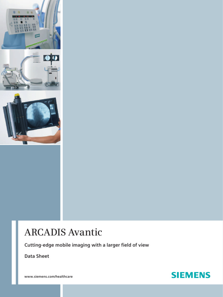 ARCADIS Avantic: Advanced Mobile Imaging | PDF | Imaging
