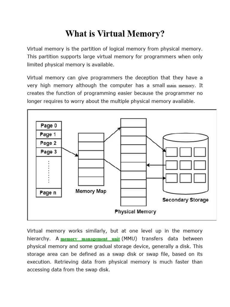 U 4 Topic 12 Virtual Memory | PDF | Computer Data Storage | Computer Engineering