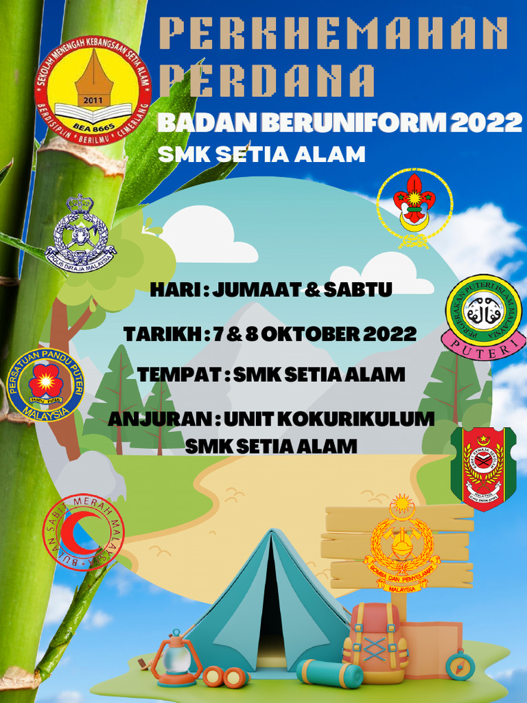 Buku Program Perkhemahan Unit Beruniform 2022 | PDF