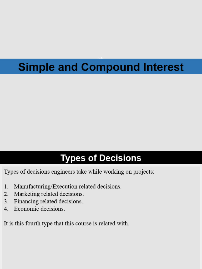 Simple and Compound Interest | PDF | Interest | Interest Rates
