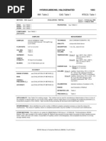 Halogenated Hydrocarbons Method 1003 | PDF | Gas Chromatography ...