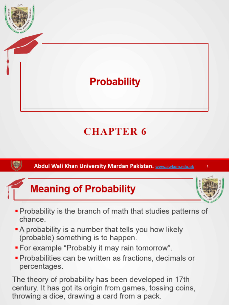 Understanding Probability Concepts Pdf Probability Probability Theory