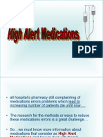 2024 High-Alert Medication List For Acute Care Settings | PDF ...