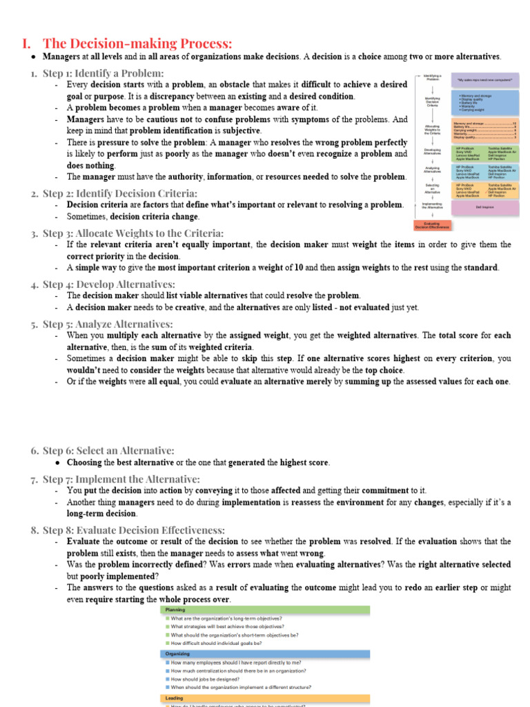 Chapter 2 - Making Decisions | PDF | Decision Making | Bias