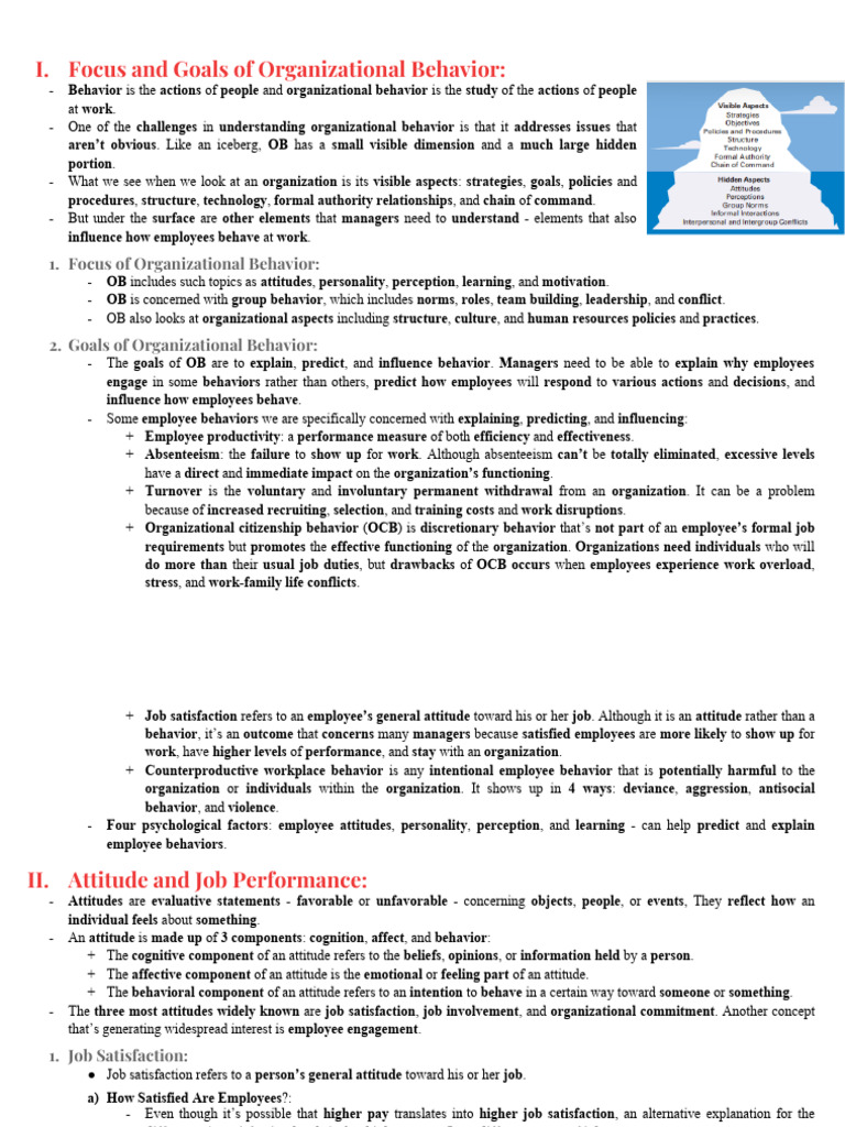 Chapter 8 - Understanding Individual Behavior | PDF | Job Satisfaction ... Chapter 8 - Understanding Individual Behavior | PDF | Job Satisfaction ...