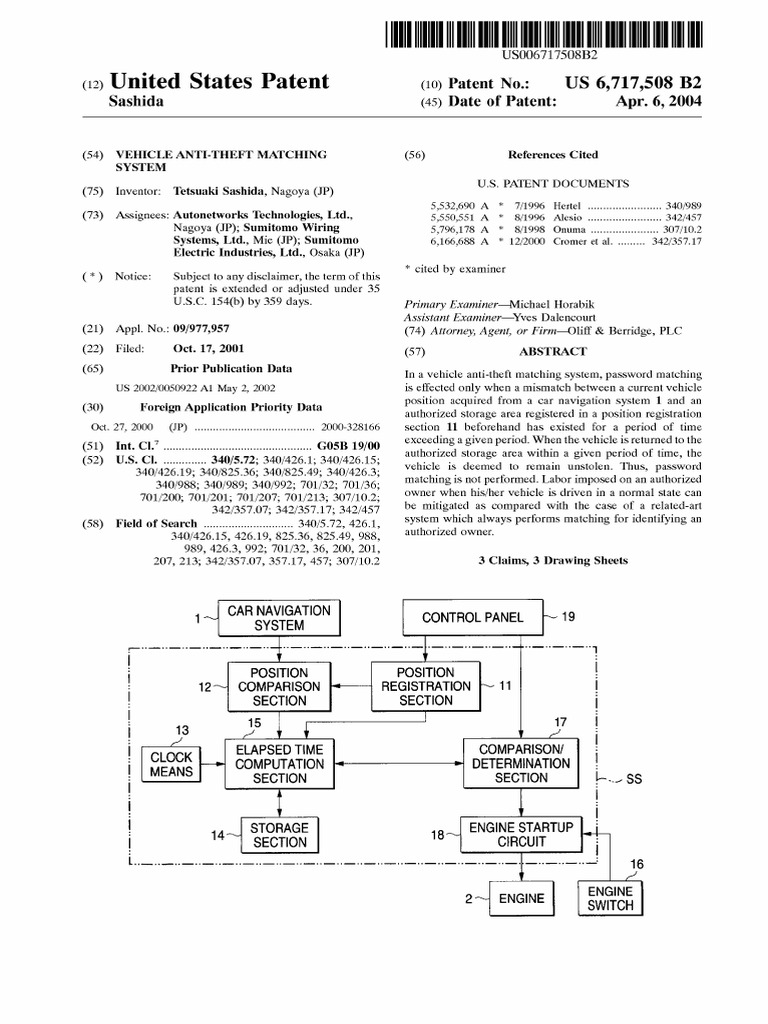 Vehicle Ant-Theet Matching | PDF | Booting | Computer Data Storage