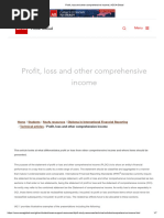 OCI and P&L Reclassification Explained | PDF | International Financial ...