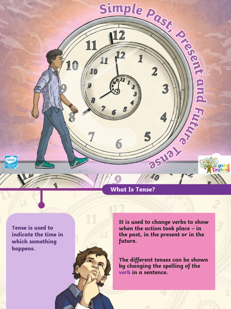 Simple Past Present and Future Tenses | PDF