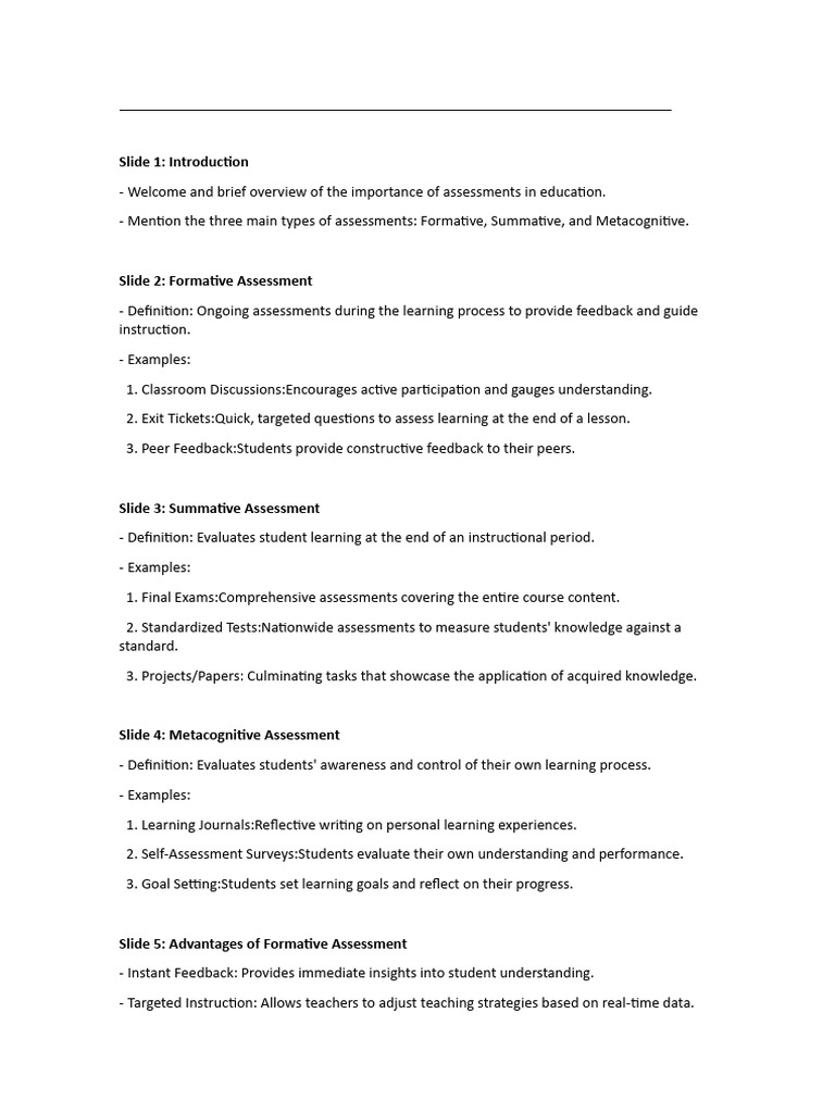 Experimental Task 2 Assessing Learning Effectively PDF | PDF | Educational Assessment | Learning