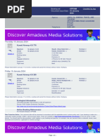 Amadeus Basic Codes 1 | PDF | Companies | Transport