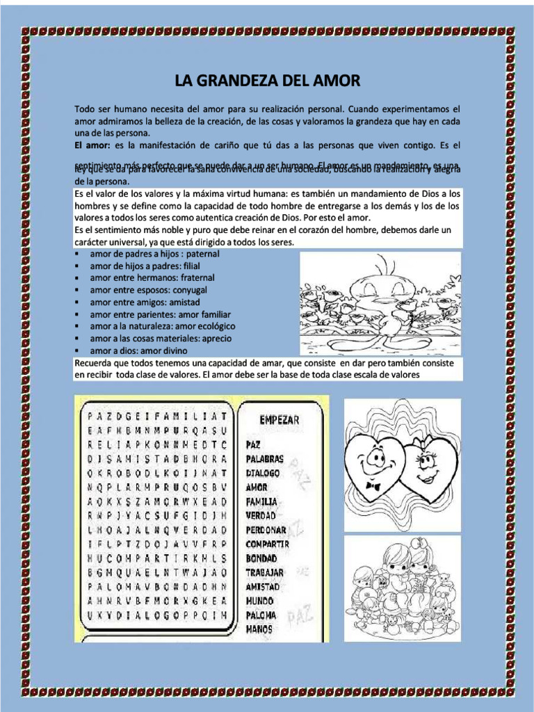 PDF La Grandeza Del Amor - Compress | PDF