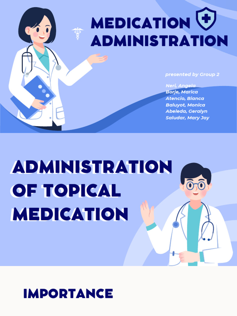 Medication Administration Group 2 | PDF | Topical Medication | Rectum