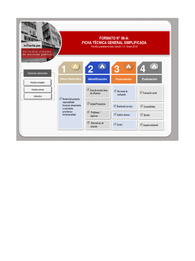 Ficha Técnica Simplificada Sunimarca | PDF | Infraestructura | Riesgo