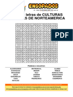 Sopa de Letras de La Diversidad Cultural | PDF