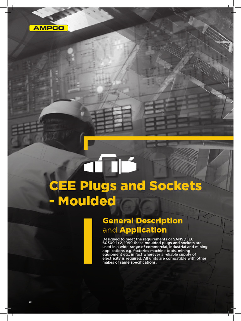 Cee Plugs Sockets Moulded | PDF | Ac Power Plugs And Sockets ...