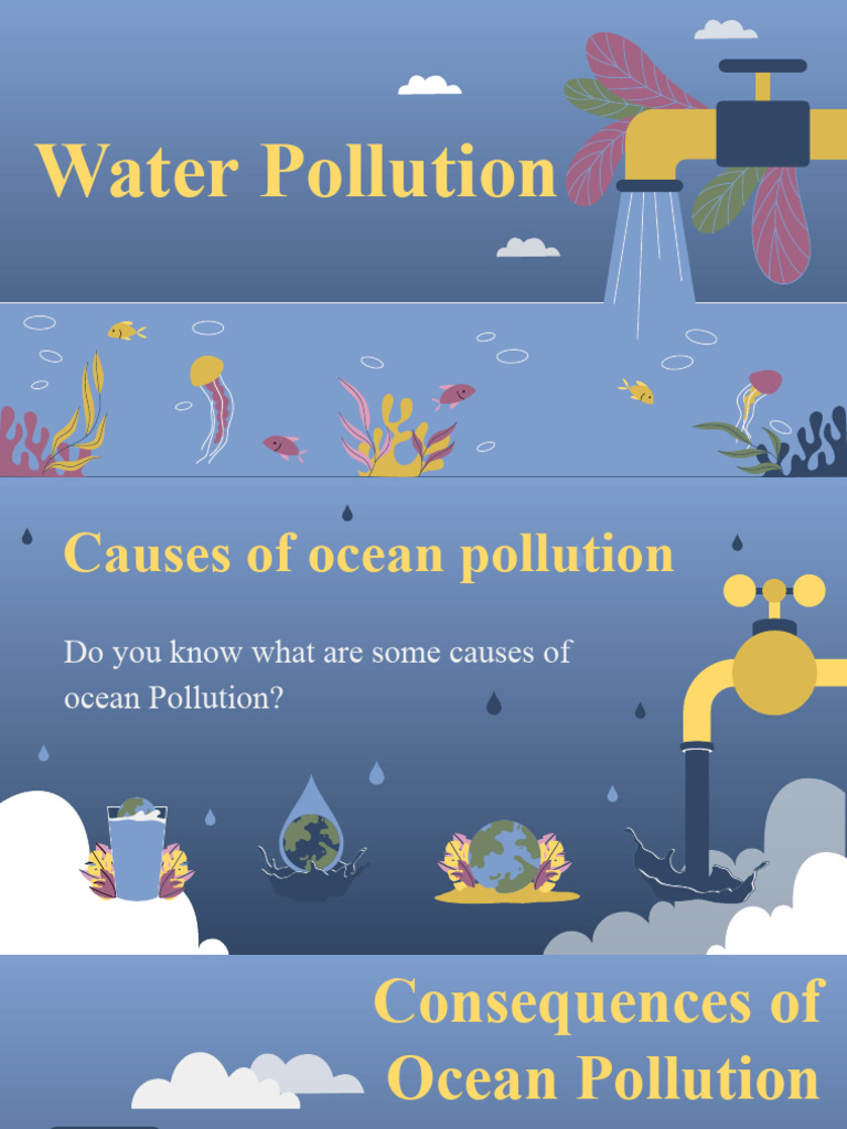 Apresentação Ingles Water Pollution | PDF | Art