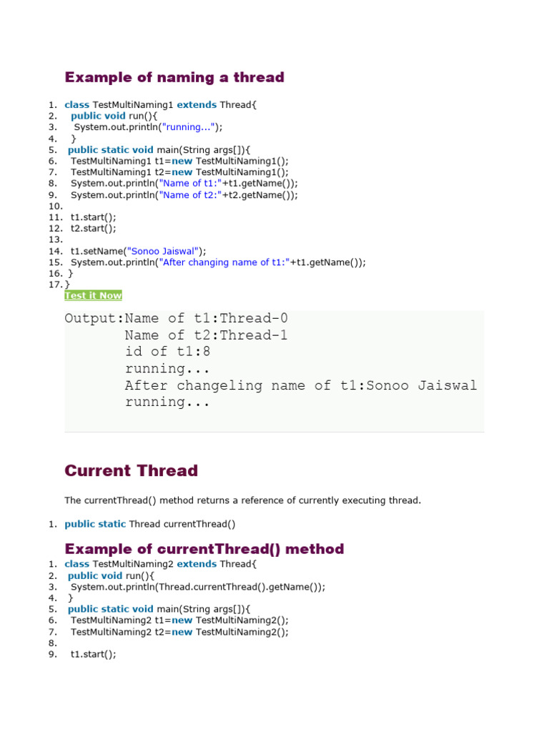 Thread | PDF | Computer Science | Concurrent Computing
