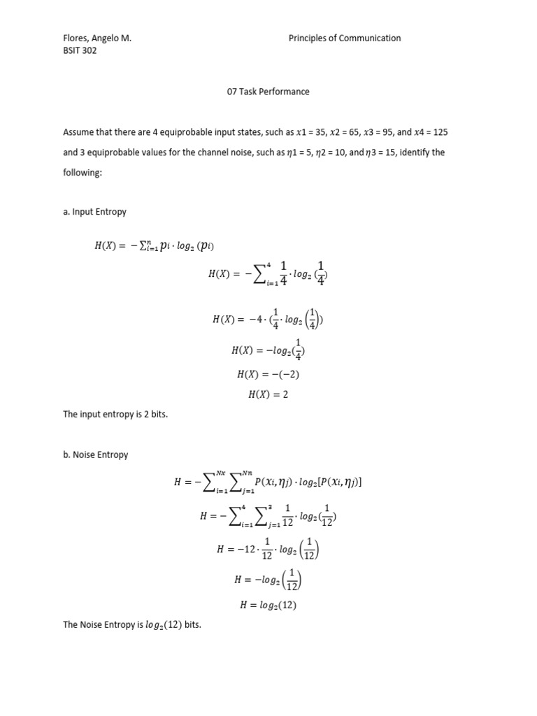 07 Task Performance Flores | PDF | Electrical Engineering ...